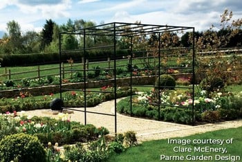 Square Garden Pergola - Harrod Horticultural