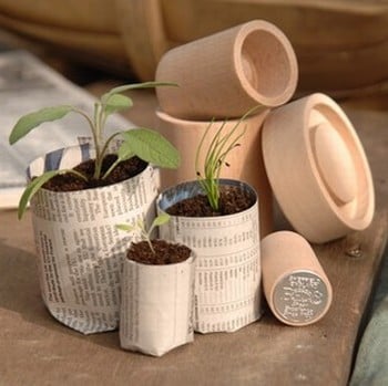 paper flower pot maker