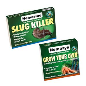 1 x Nemaslug and 2 x Grow Your Own Packs - Harrod Horticultural