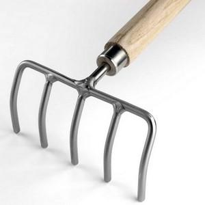 Sneeboer Childrens Five Tine Rake - Harrod Horticultural