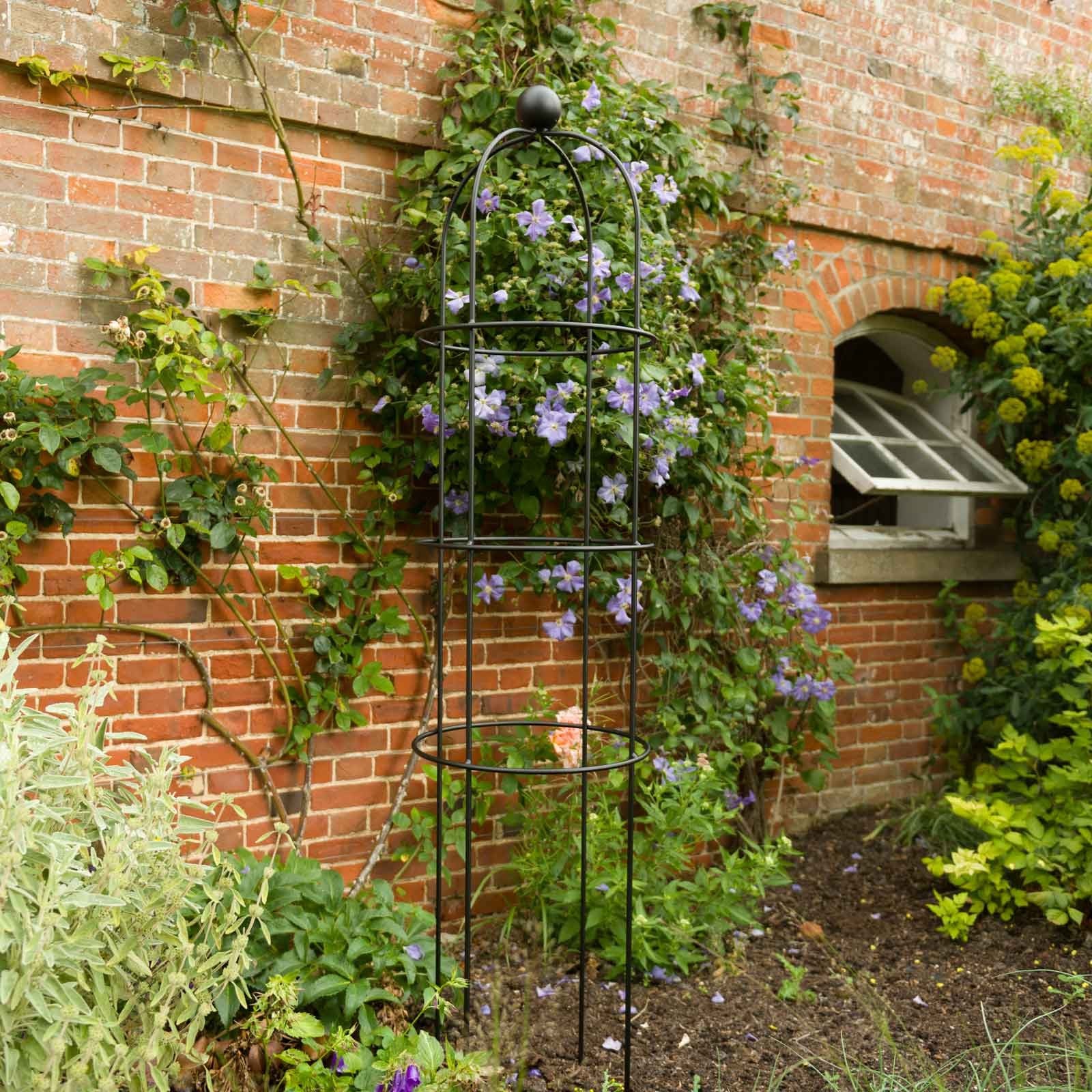 Round Wire Column Obelisk - Harrod Horticultural