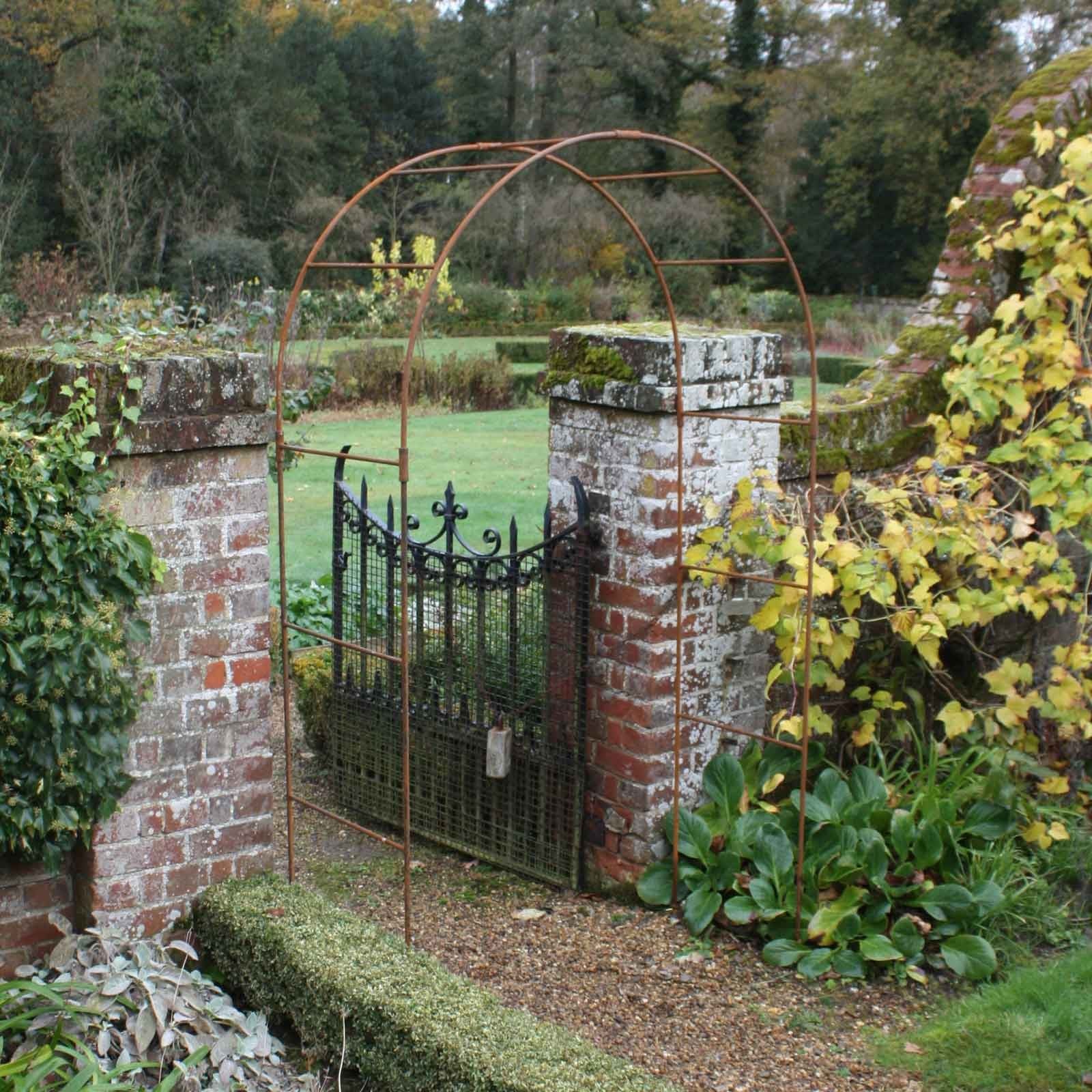 Harrod Vintage Wire Arches Natural Rust - Harrod Horticultural