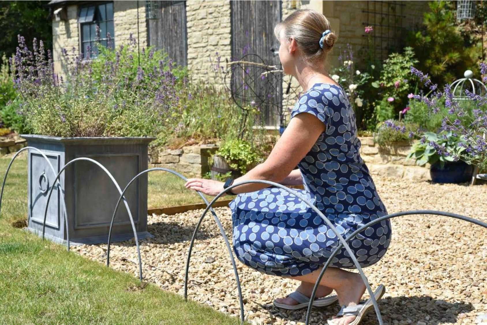 Harrod Border Hoops Hand Etched - Harrod Horticultural