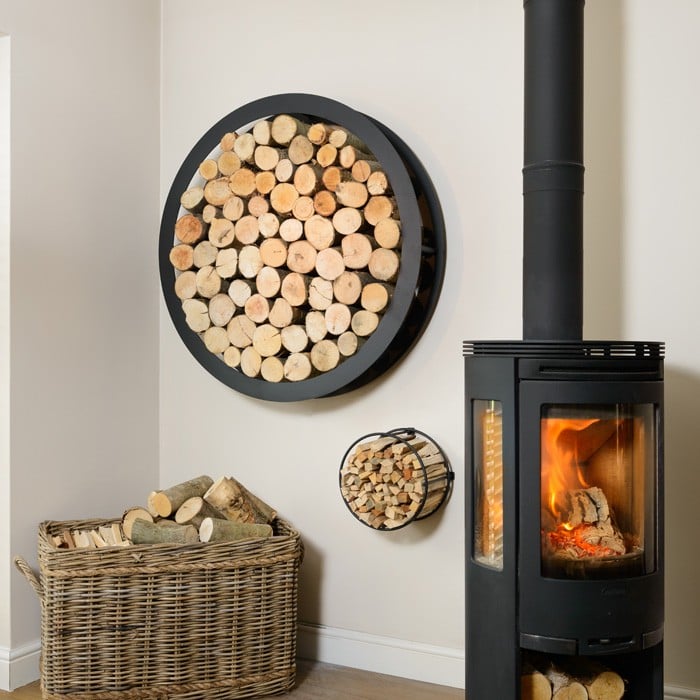 Harrod Circular Steel Log Holder - Harrod Horticultural