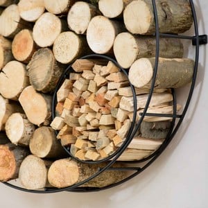 Circular Wire Log Holder - Harrod Horticultural