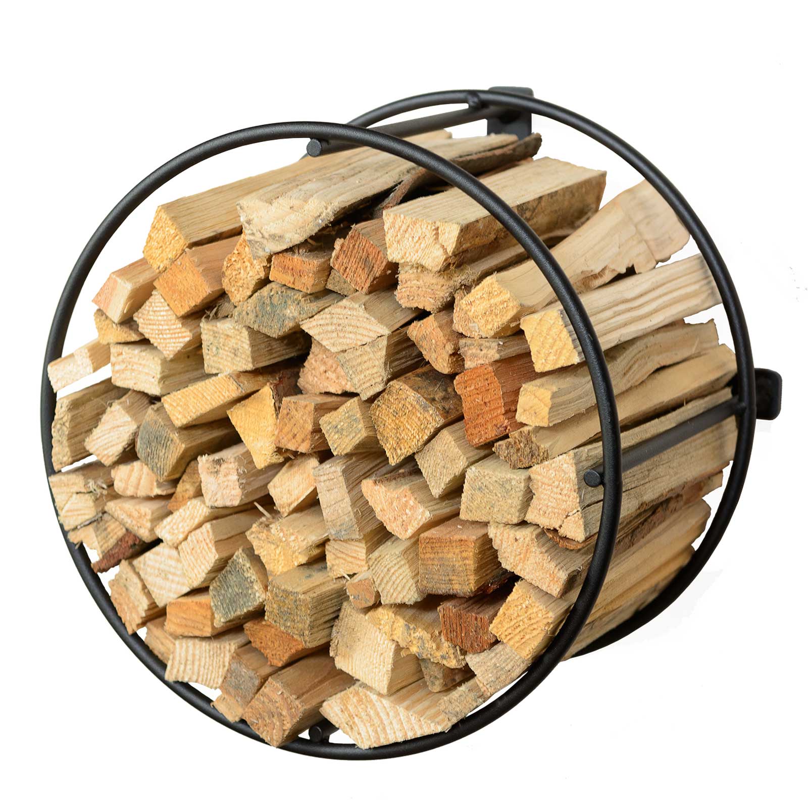 Harrod Circular Steel Log Holder Floor Standing - Harrod Horticultural