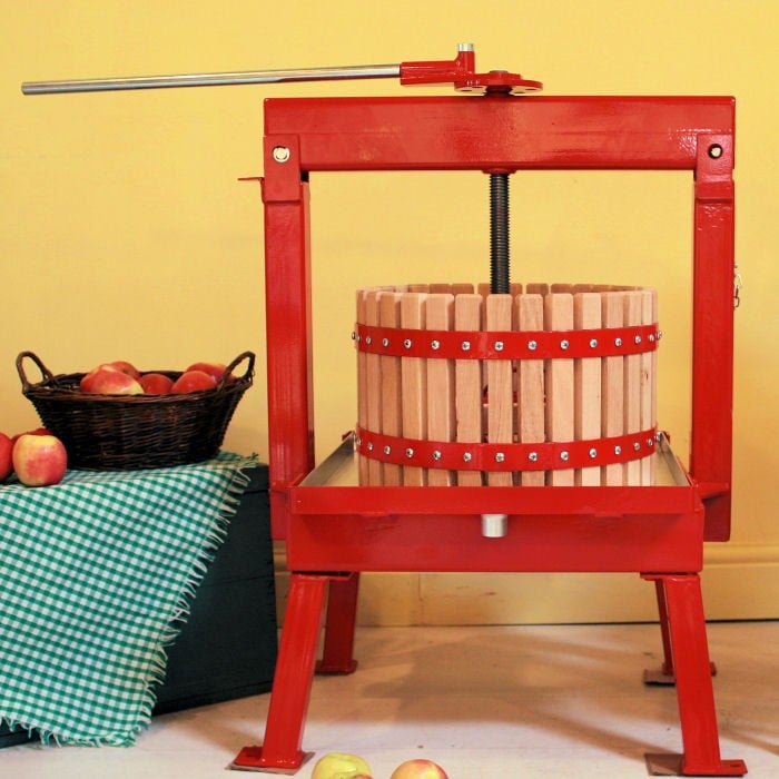 Cross-Beam Fruit Press (20 litres) - Harrod Horticultural (UK)