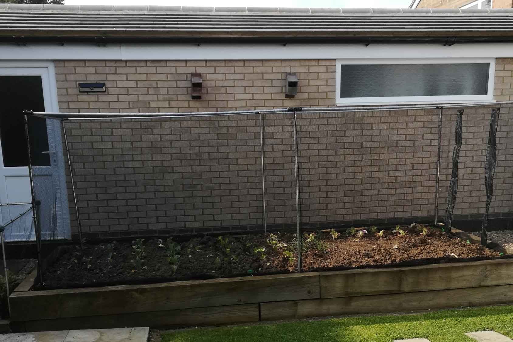 Slot & Lock® Aluminium Vegetable Cage (1.5m H) - Harrod Horticultural (UK)