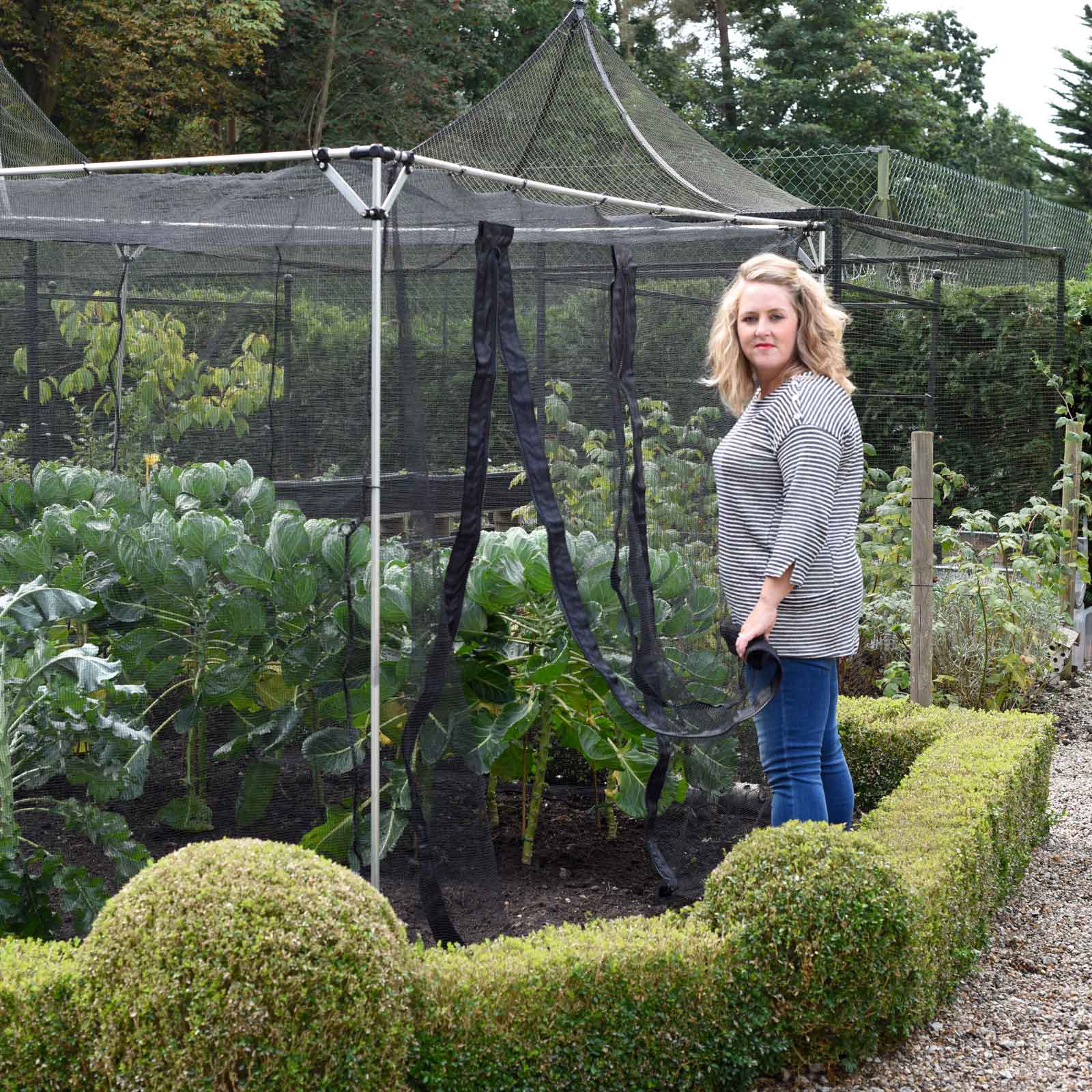 Harrod Double Zip Net Access Strips - Harrod Horticultural