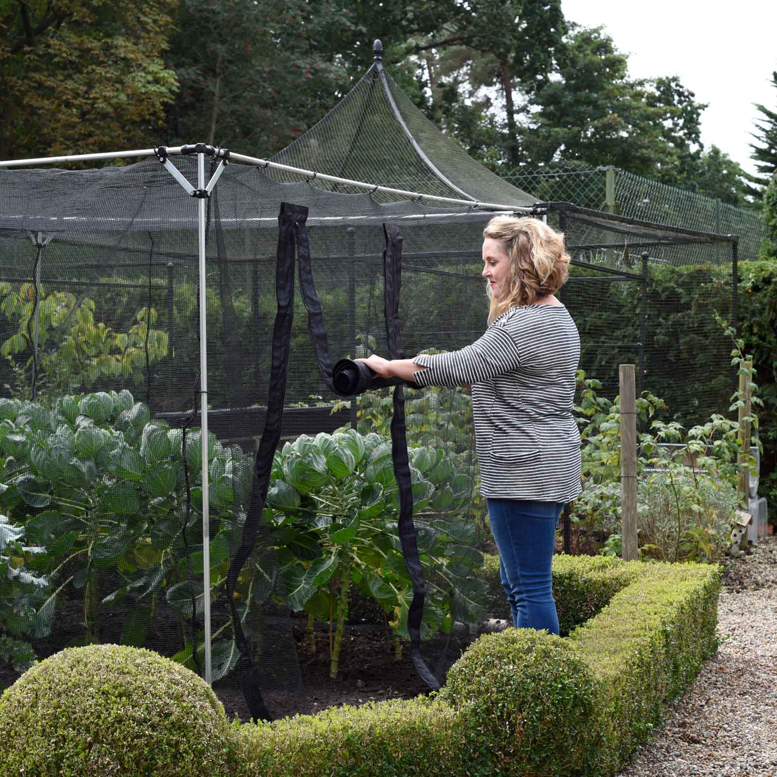 Harrod Double Zip Net Access Strips - Harrod Horticultural