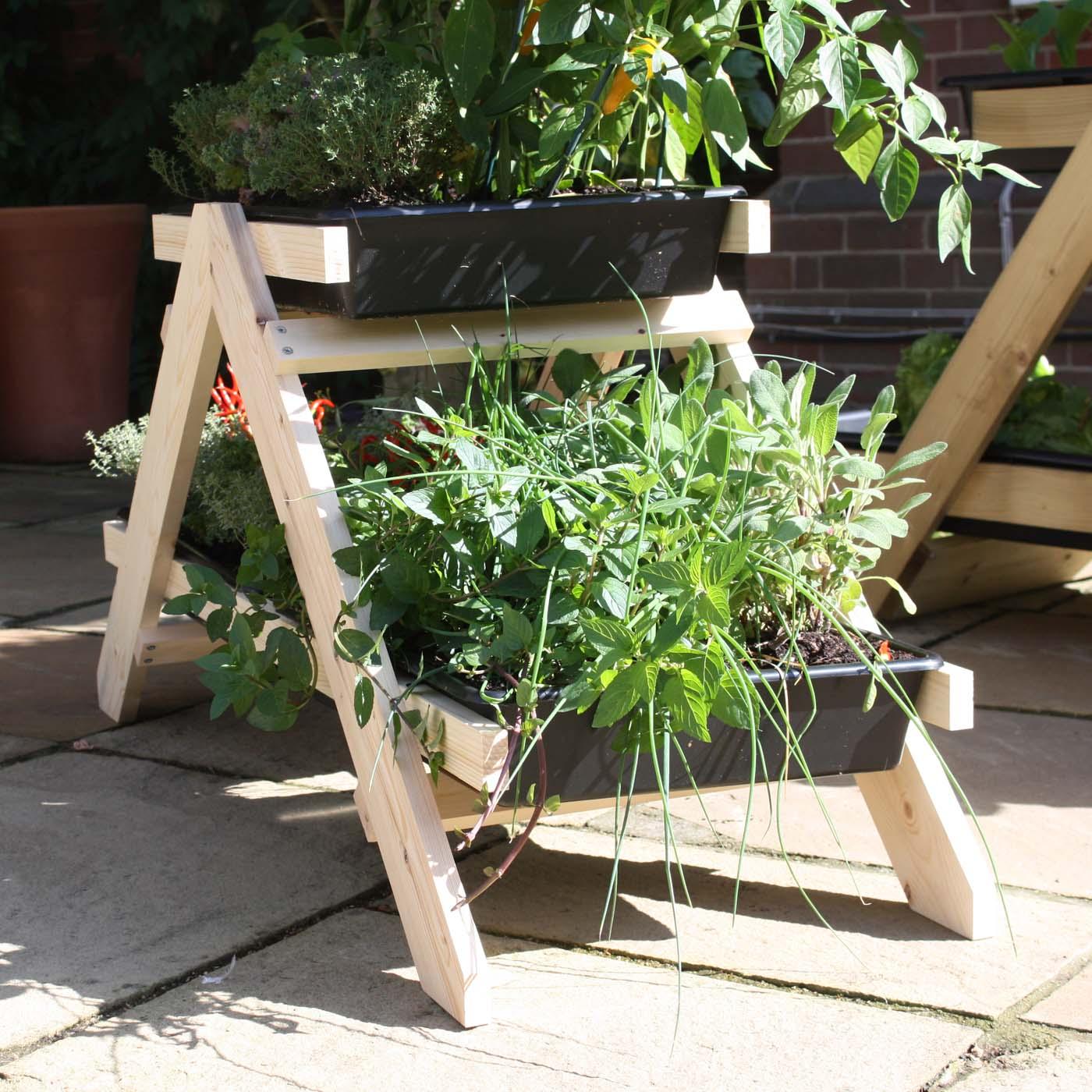 Mini A-Frame Vegetable Garden - Garden Planters at Harrod Horticultural