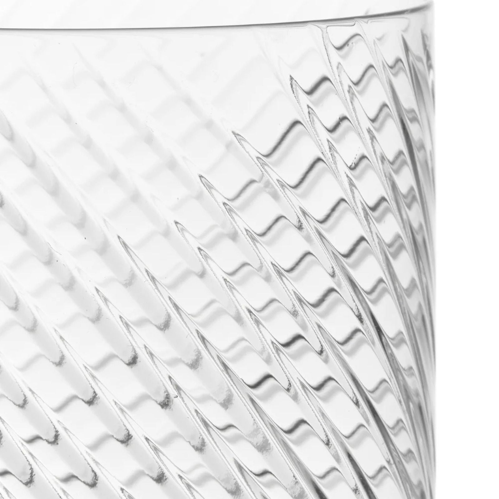 Julia Twisted Crystal Highball Glasses - Harrod Horticultural
