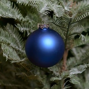 Handmade Blue Glass Baubles - Harrod Horticultural