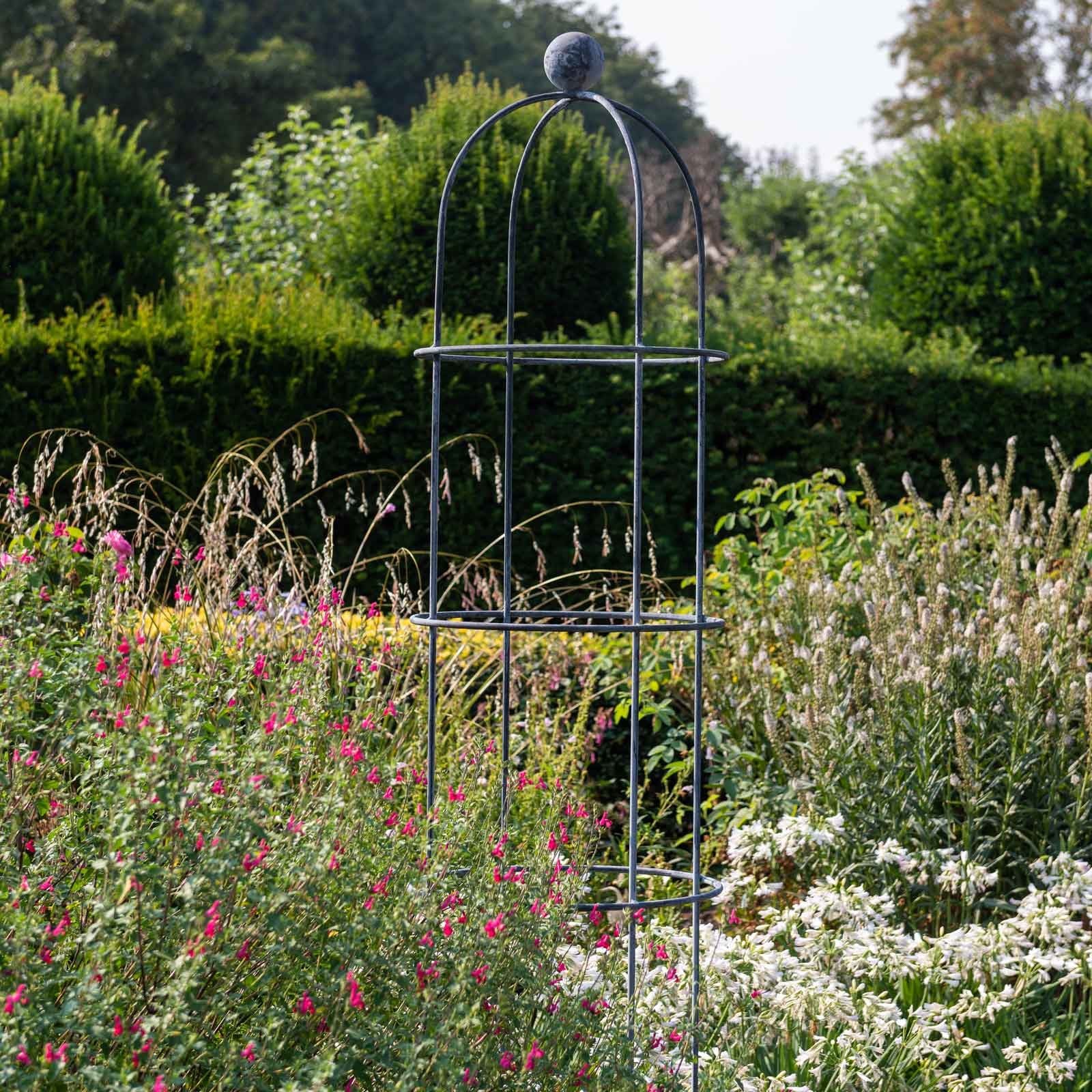 Southwold Round Wire Obelisk - Harrod Horticultural