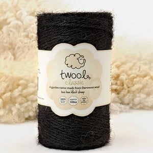 Twool Black Garden Twine 100m - Harrod Horticultural
