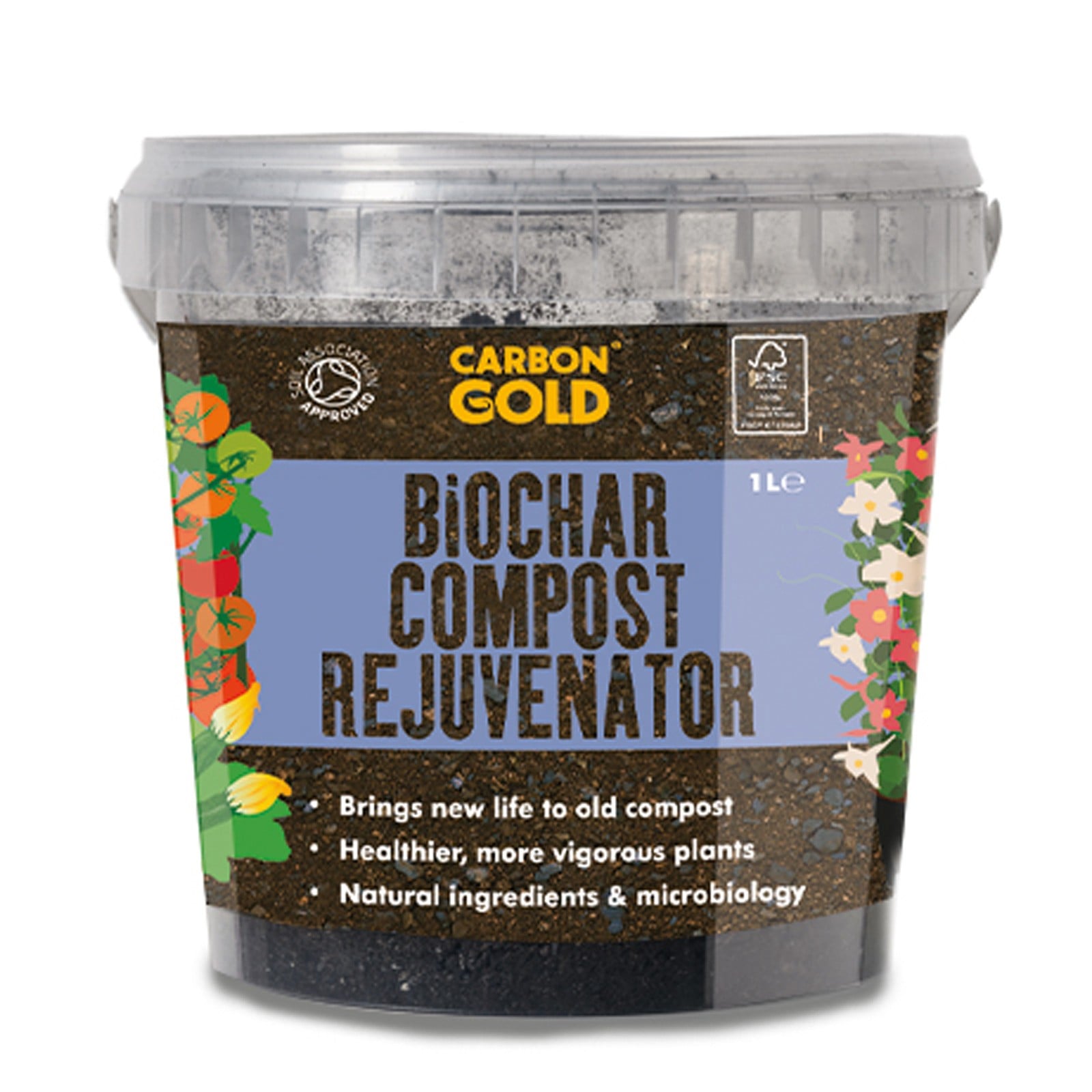 Carbon Gold Bio Char Compost Rejuvenator - Harrod Horticultural