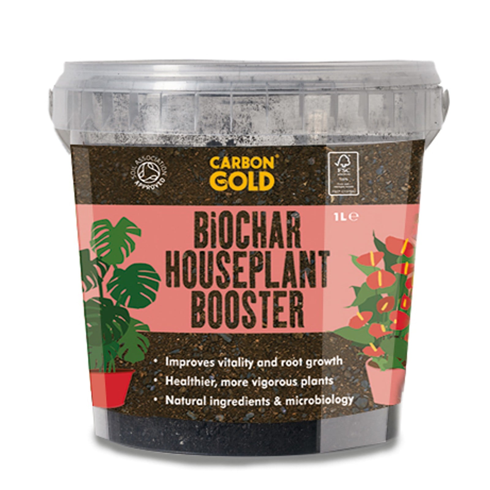 Carbon Gold Bio Char Houseplant Booster - Harrod Horticultural
