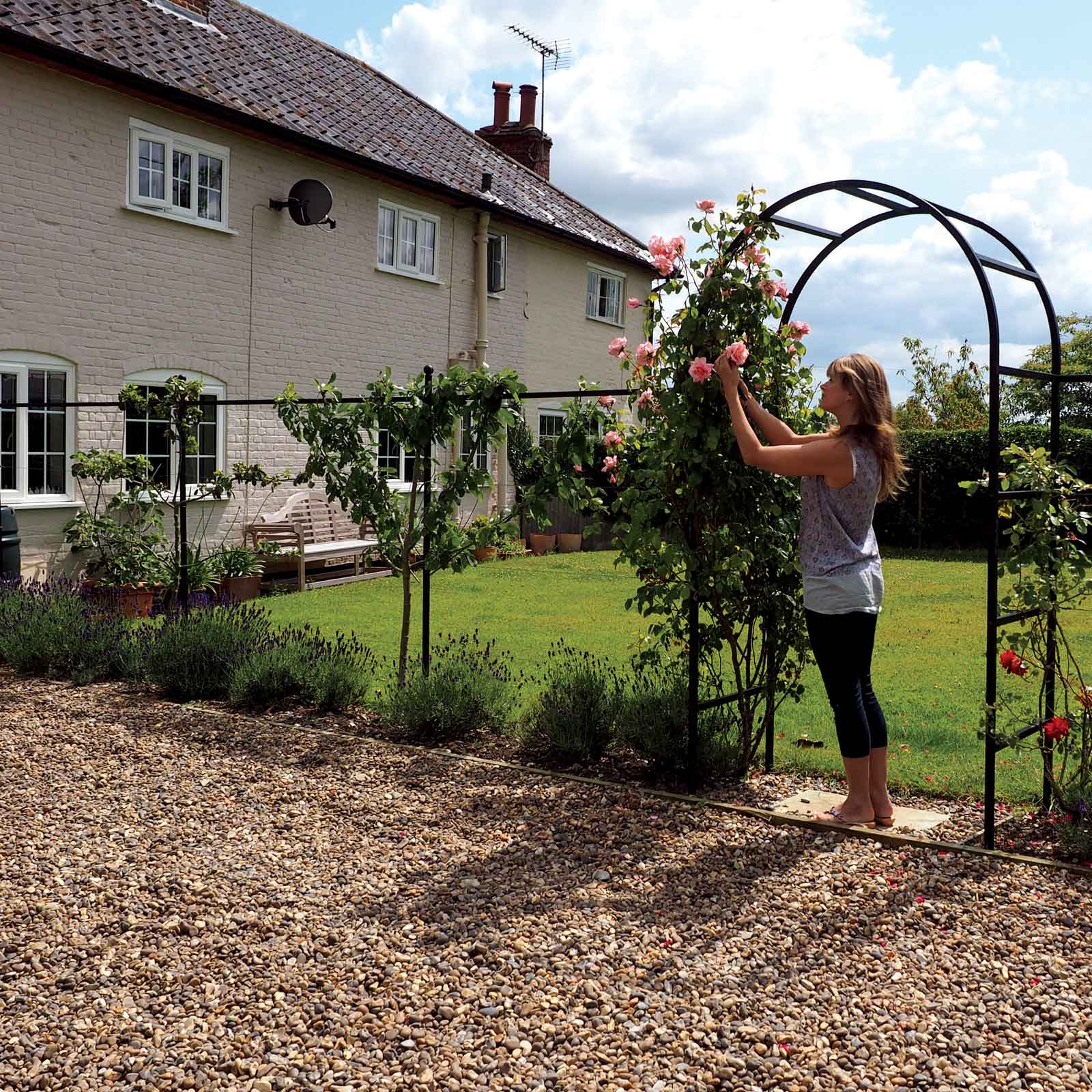Fence System for Garden Arches - Harrod Horticultural