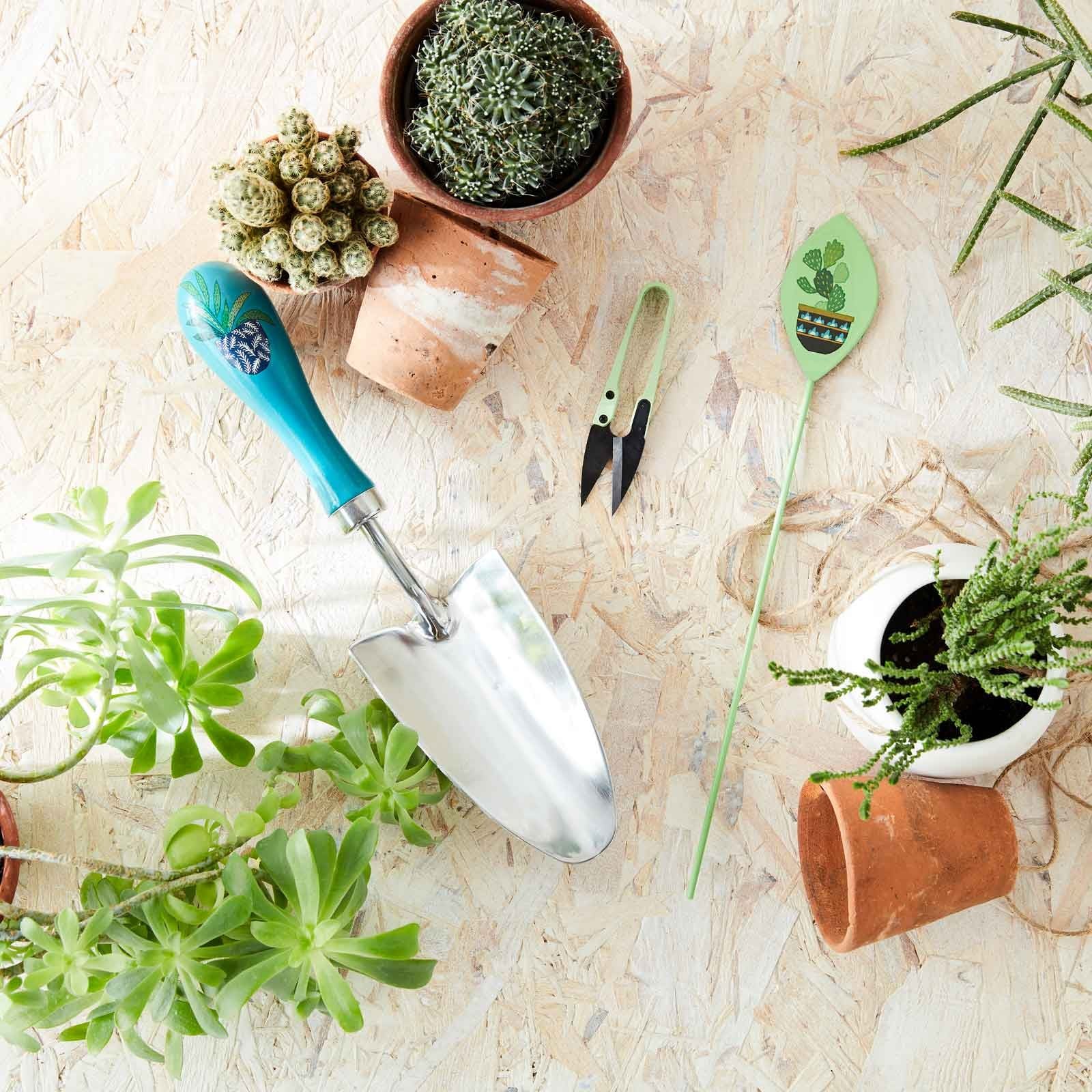 Garden Trowel, Snips and Label Gift Boxed - Harrod Horticultural