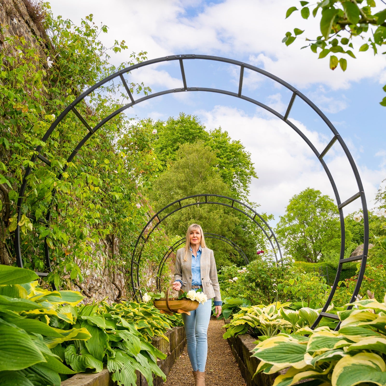 Harrod Moon Gate Arch - Harrod Horticultural