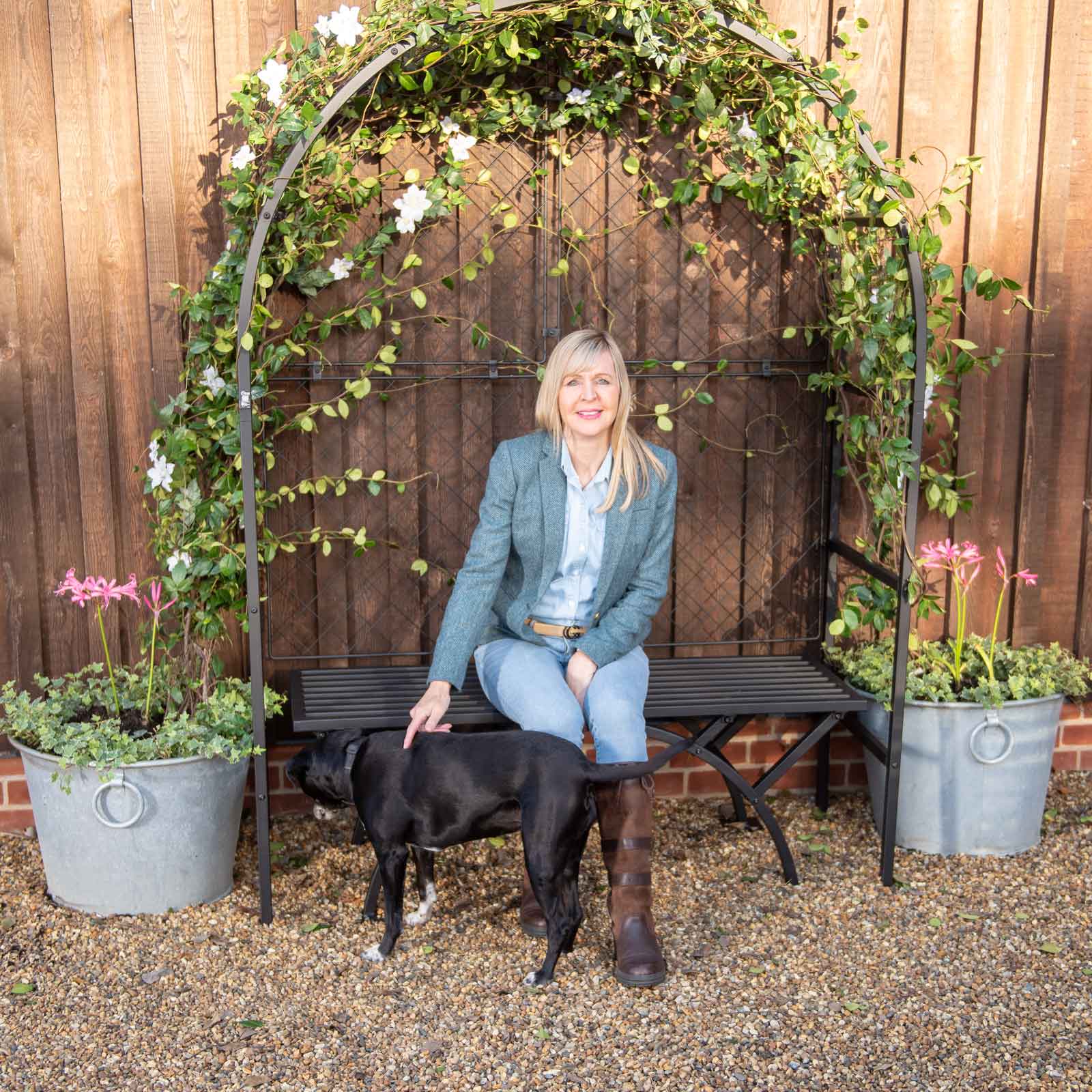 Harrod Roman Arch Arbour - Harrod Horticultural