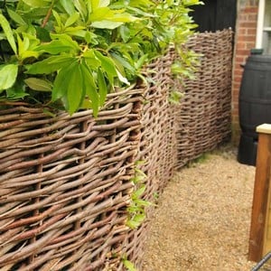 Hazel Hurdle Fencing - Harrod Horticultural