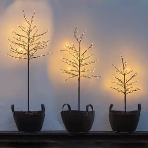 LED Twig Tree Decorations - Harrod Horticultural