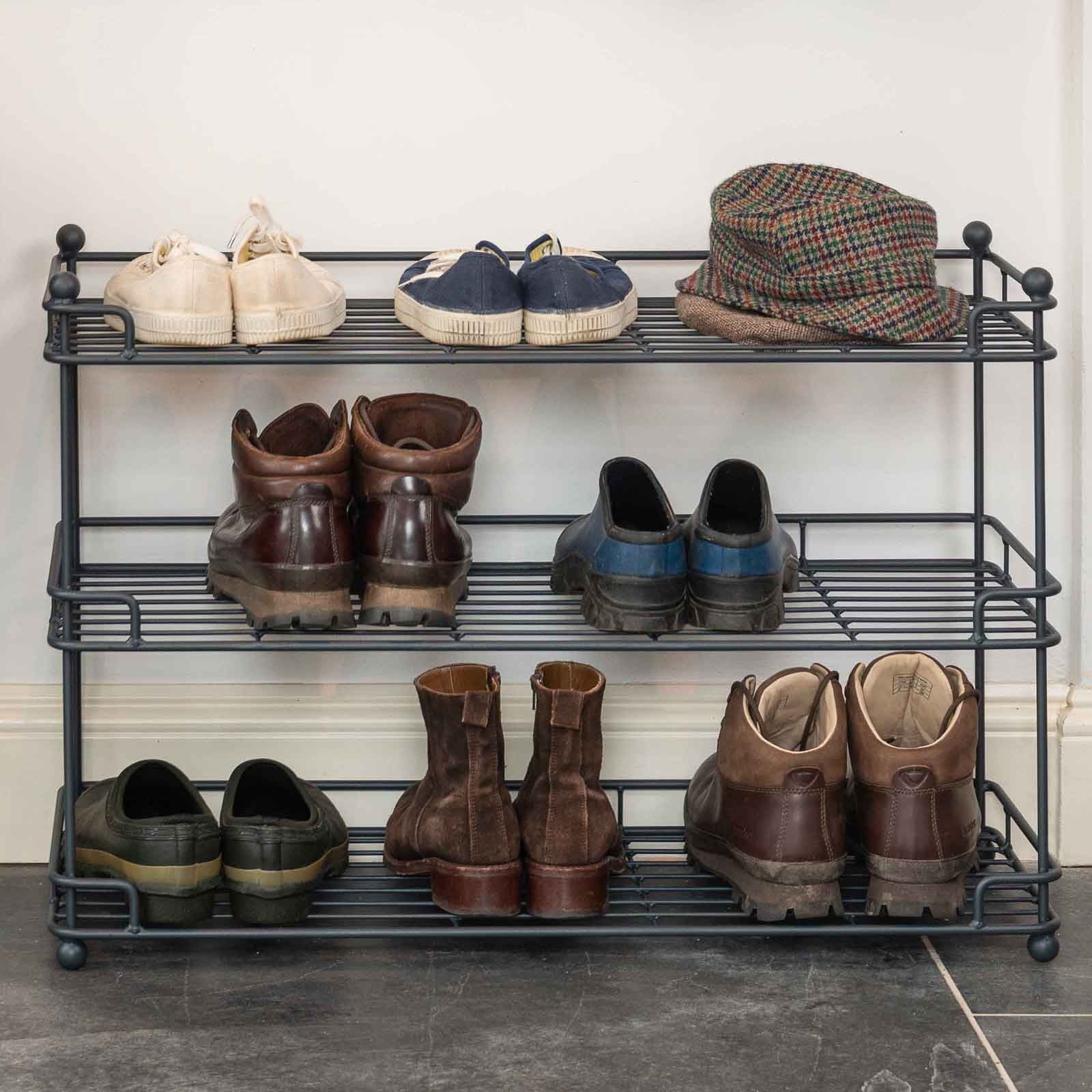 Shoe Rack 3 Tier - Harrod Horticultural