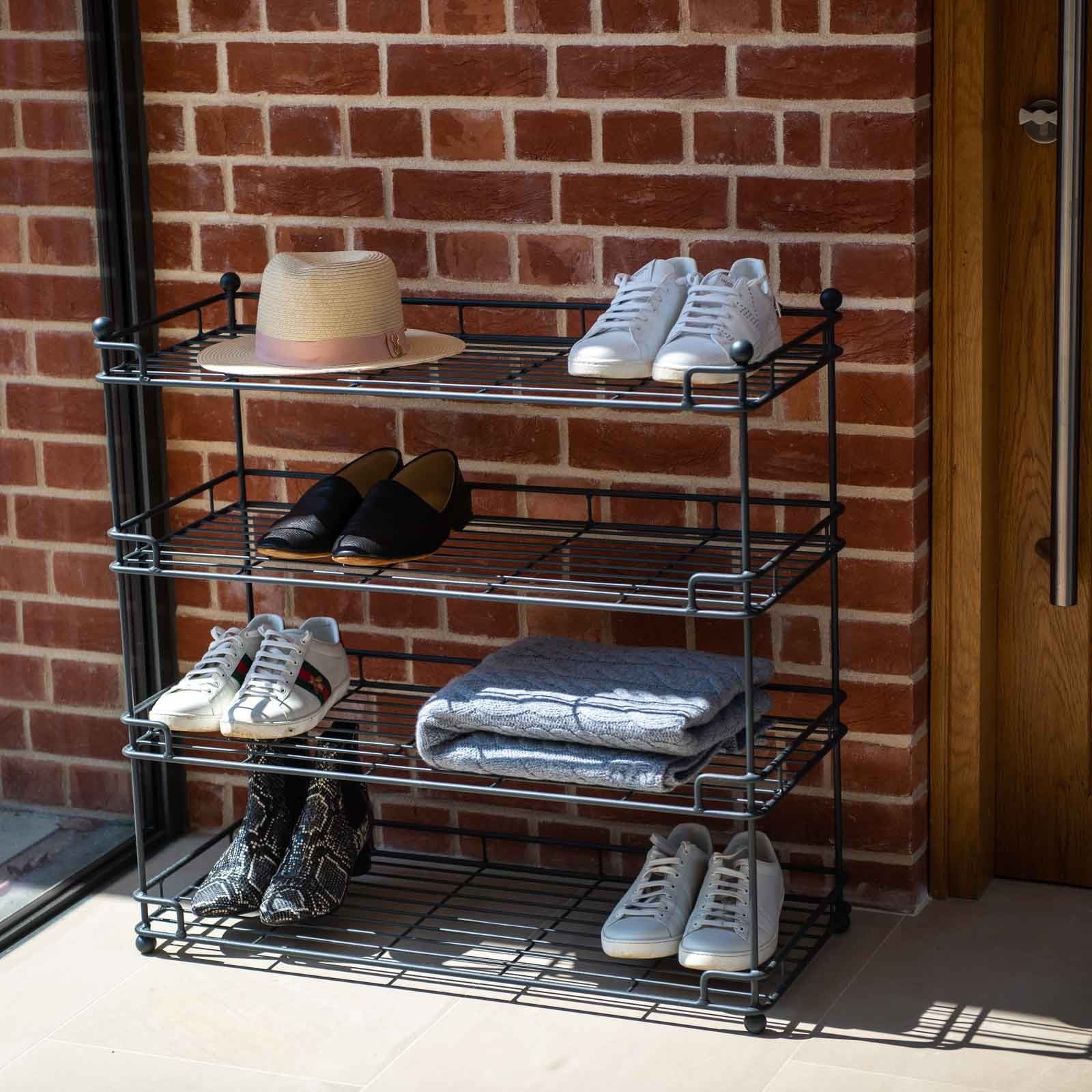 Shoe Rack 4 Tier - Harrod Horticultural