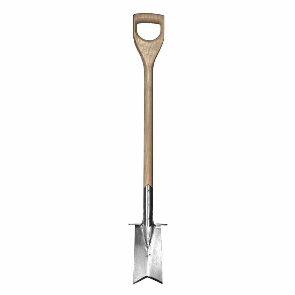 Sneeboer Transplanting Spade with Steps and D-handle - Harrod Horticultural