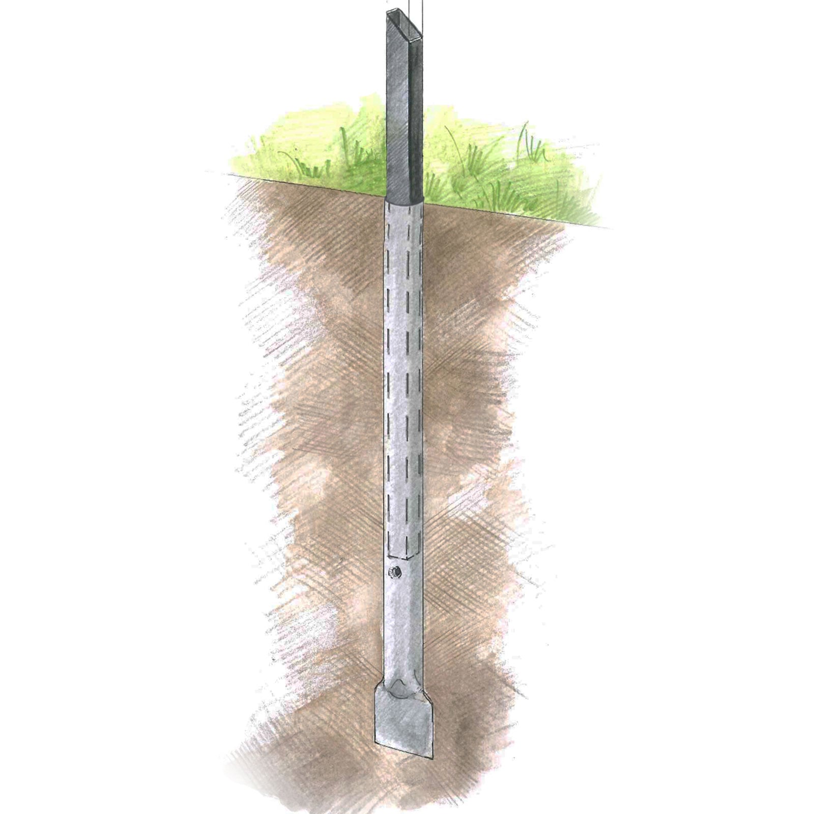 Steel Ground Sockets - Harrod Horticultural (UK)