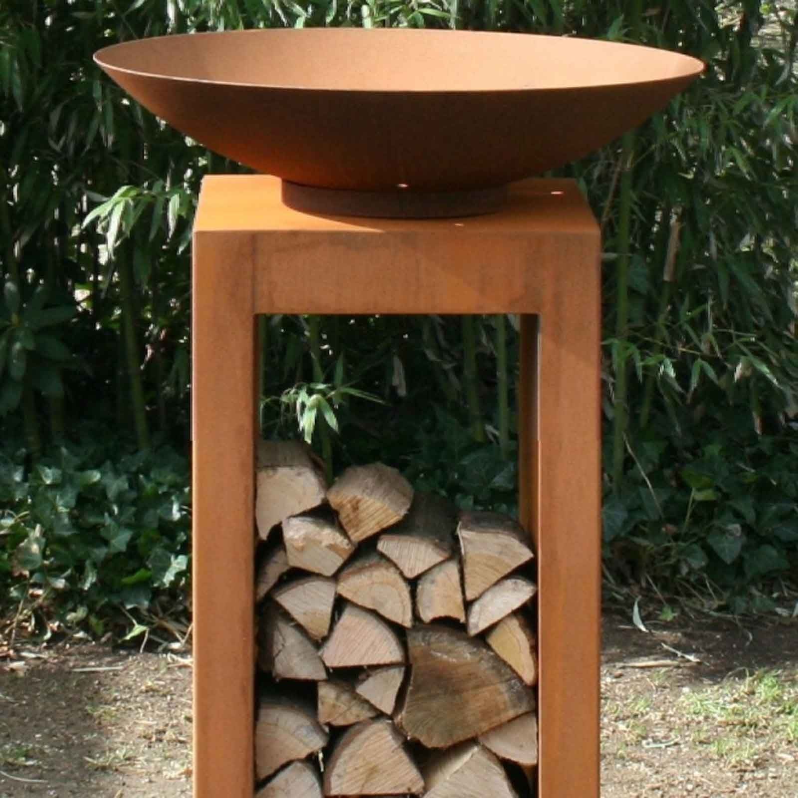 Steel Pedestals for Firebowls- Harrod Horticultural