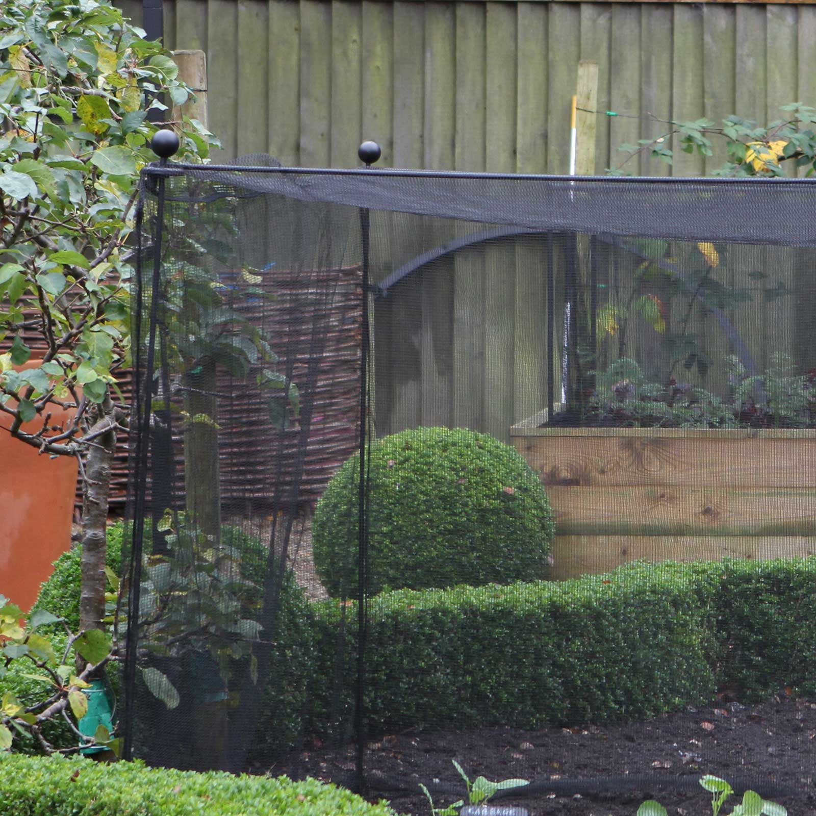 Steel Rods - Matt Black - Harrod Horticultural