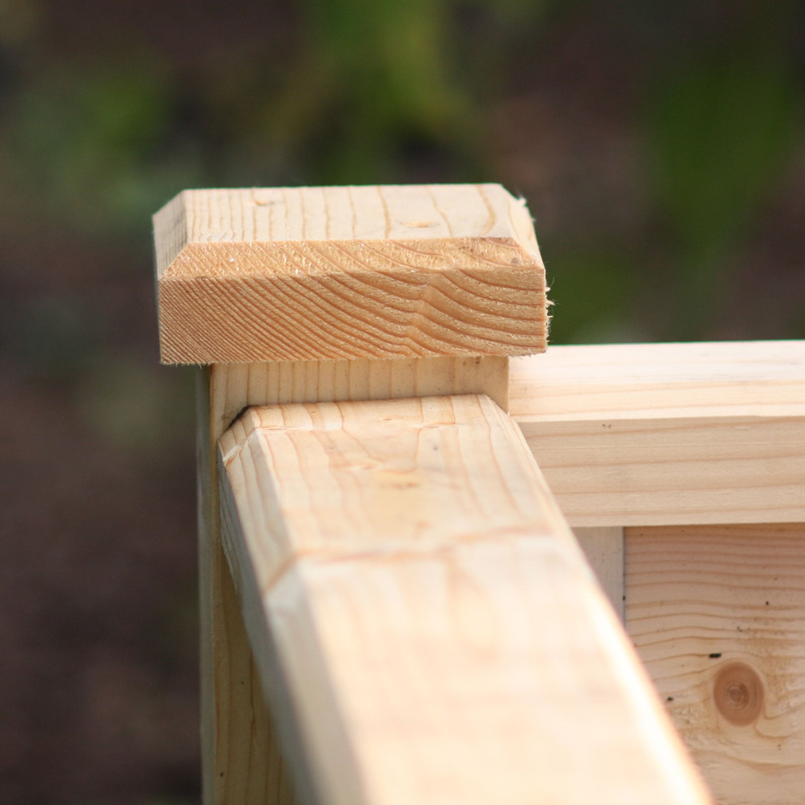 Superior Wooden Raised Bed Capping - Harrod Horticultural